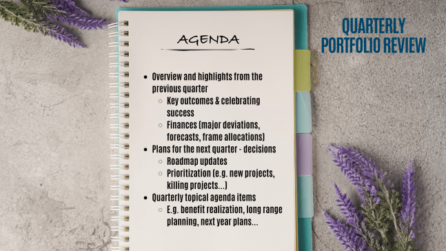 Time for A Quarterly Portfolio Review? – Strategic Portfolio Management