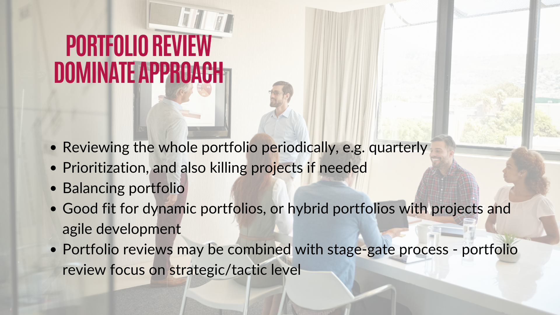 From Project Gate Approvals to Portfolio Reviews – Which approach is ...